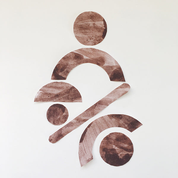 Simple + Easy Collage Art Project with Cut Painted Paper – Pauline ...